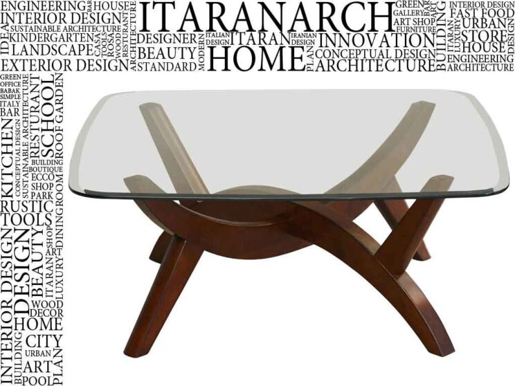 Coffee Table Design - Classic Table Crafted of manufactured wood