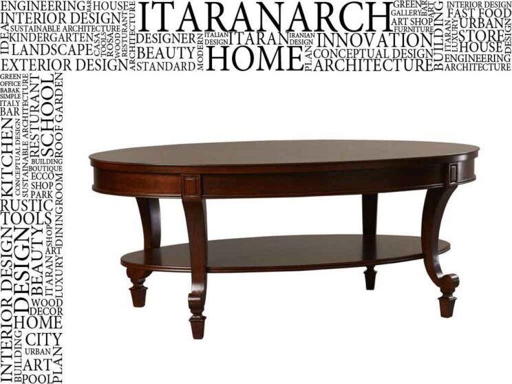 Coffee Table Design - Classic Table Crafted of manufactured wood