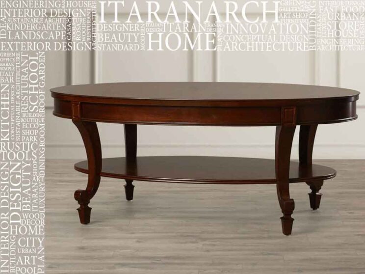 Coffee Table Design - Classic Table Crafted of manufactured wood